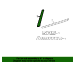 2016-2023 Toyota Tacoma Black Out Tape 75923-04010 | OEM Parts Online