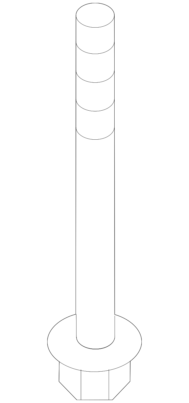 2015-2024 Ford Lower Control Arm Rear Bolt -W718943-S439 | TascaParts.com