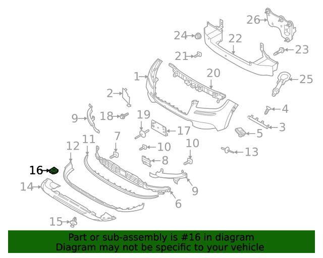 W718770-S439 - Lower Shield Nut 2020-2025 Ford | Ford Parts Direct