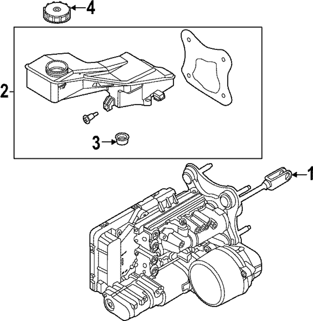 2022-2024 Ford Booster Assembly Brake RL3Z-2005-E | TascaParts.com