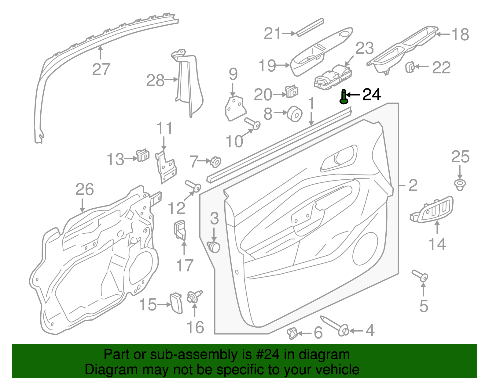 2013-2025 Ford Overhead Console Screw W506923-S303 | QuirkParts