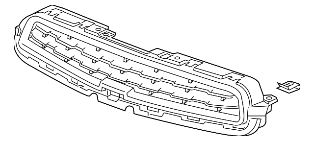94560930 Grille - New OEM Part From GM Parts Direct | GM Parts Store