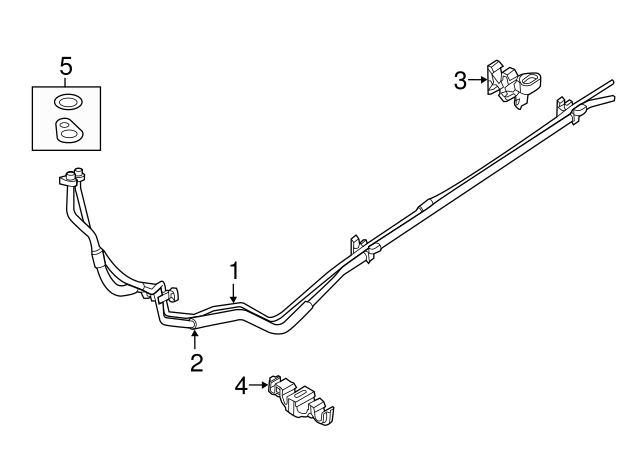 2016-2019 Ford AC Tube FB5Z-19835-B | OEM Parts Online