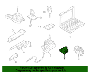 Genuine BMW 84-10-9-241-331 | Auxiliary Jack | FREE Shipping on Most ...