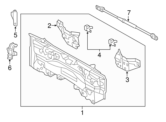 2011-2017 Lexus CT200h Jack Carrier 58709-76010 | OEM Parts Online
