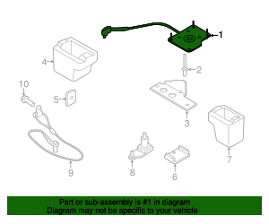 2015-2023 Ford Spare Carrier CK4Z-1K353-F | OEM Parts Online