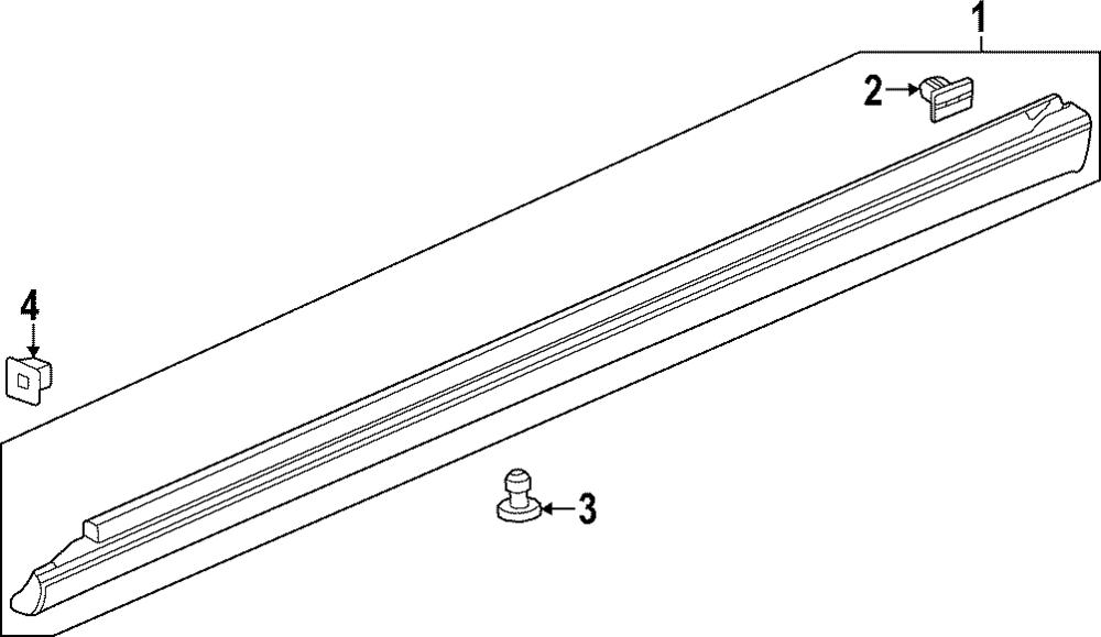 71800-3W0-A00 - 2023-2025 Honda HR-V - Rocker Molding | Genuine Honda Parts