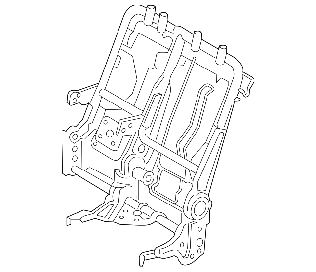 2018-2021 Lexus Seat Back Frame 71018-78050 | OEM Parts Online