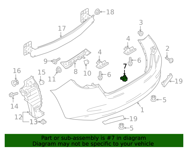 Retainer Sub Assembly B 58309-WB003 | Toyota Parts Center