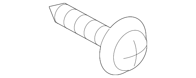 2016-2020 Toyota Bumper Cover Screw 90118-WB496 | Toyota Parts Center