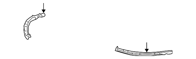 Genuine Toyota Outer Reinforced part# 52125-AA020 for 2002-2006 Toyota ...