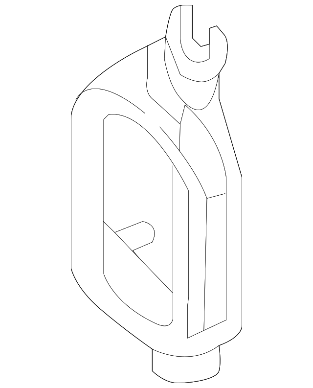 156-885-22-56-64 - Radar Sensor Bracket 2015-2017 Mercedes-Benz ...