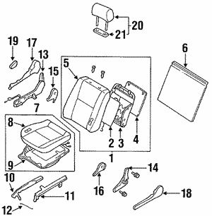 Genuine OEM Nissan Seat Covers | Nissan Parts Plus