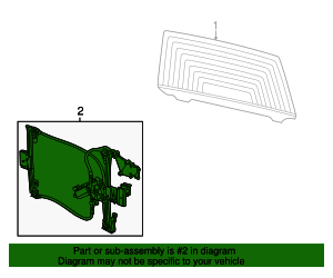 CVH101150 - Tailgate Window Motor 2002-2005 Land Rover Freelander ...