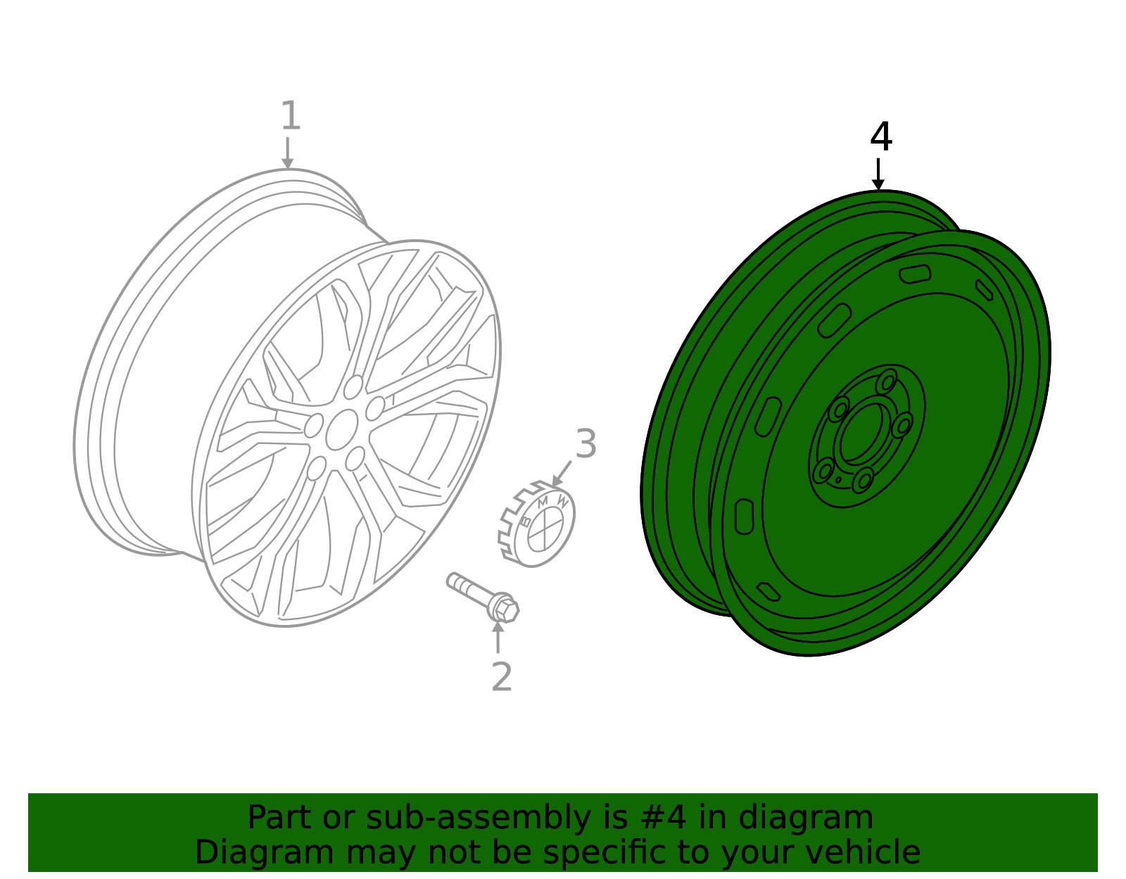 2016-2025 BMW Compact Spare 36-11-5-A06-2D8 | BMW Parts Online Hub