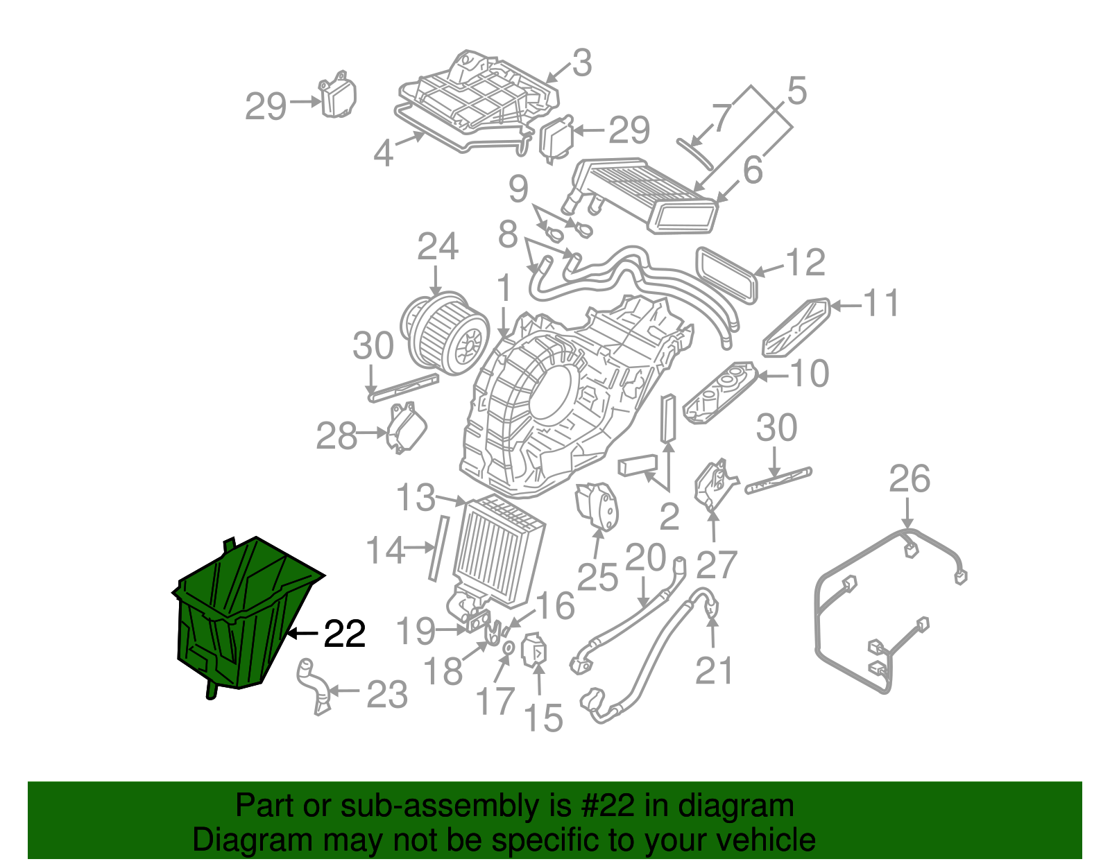 2004-2010 Volkswagen Touareg Lower Cover 7L0-820-049 | Retail ...