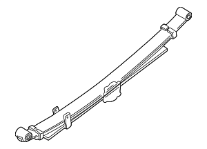1997 Mitsubishi Montero Sport Leaf Spring MR319374 | Auto Parts