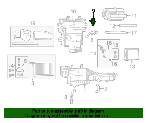 2014-2022 Jeep HVAC Air Inlet Door Actuator 68224186AA ...