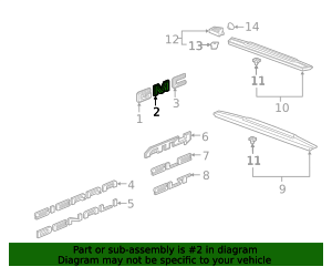 84937215 - Red M Tailgate Letter 2019-2023 GMC | AutoNationParts.com