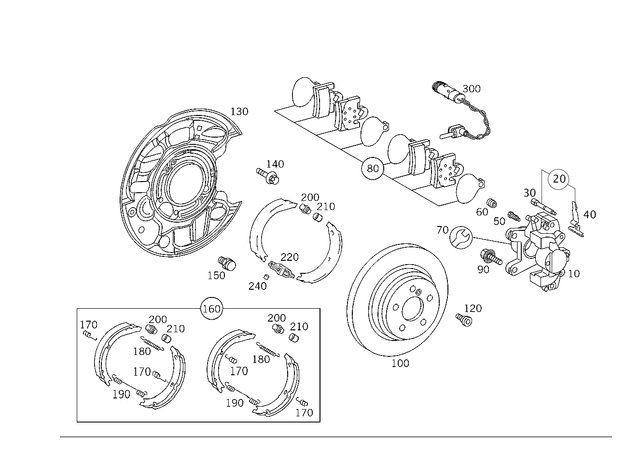 171-423-02-20 - Protective Metal Sheet 2001-2016 Mercedes-Benz ...