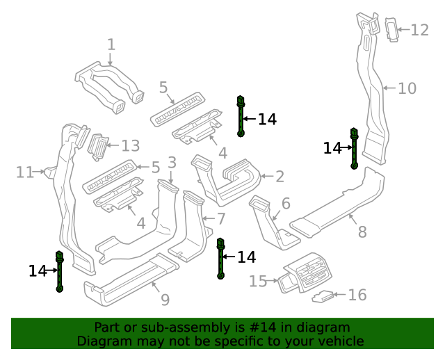 2019-2023 Audi Temp Sensor 4B0-820-539-A | Genuine Audi Parts