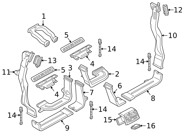 2019-2023 Audi Temp Sensor 4B0-820-539-A | Genuine Audi Parts