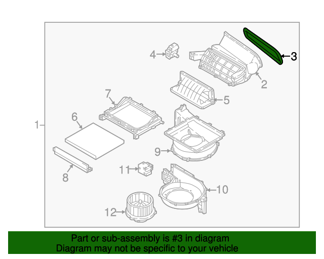 2016-2019 Hyundai Sonata Intake Case Gasket 97127-C1000 | Hyundai ...
