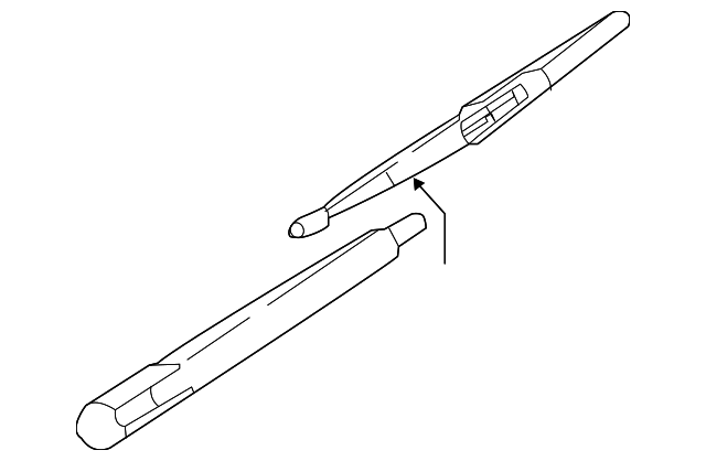 2013-2023 Nissan Wiper Arm Assembly 28780-3JA0A | Ricart Parts