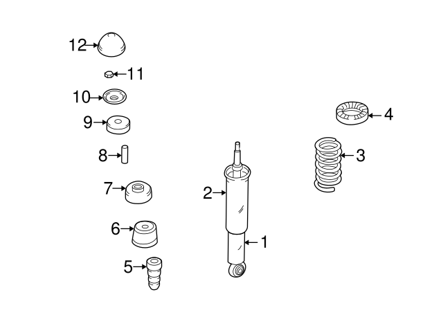 55320-26000 - Upper Bushing - 2001-2006 Hyundai | Conicelli Hyundai