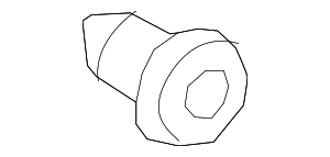 61617-47010 - Lift Gate Retainer - 2016-2021 Lexus | My L Parts