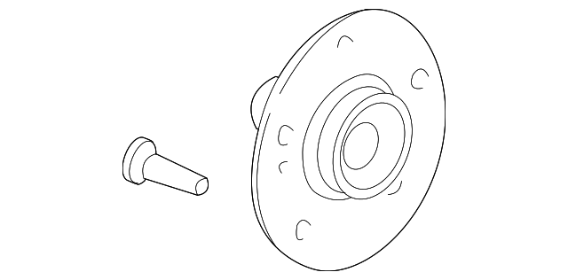 1998-2011 Honda Hub 44600-S87-A00 | Honda Car Parts Direct