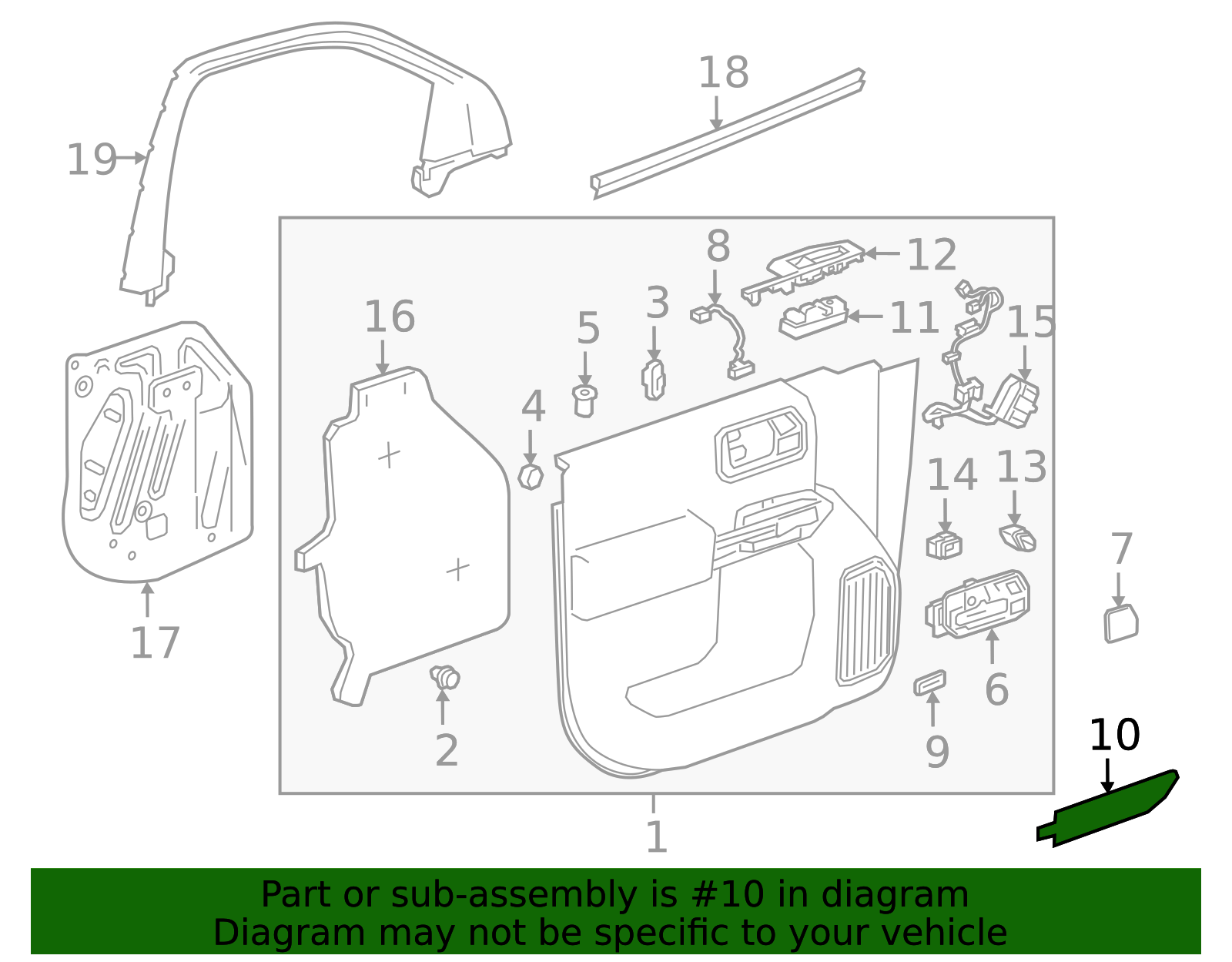 87849124 - High-Quality Applique for 2019-2025 Chevrolet | AutoNation Parts