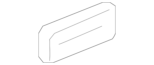 2019-2023 Chevrolet Front Passenger Side Door Marketing Name Plate ...