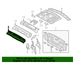 561-813-309 - Cross-Member 2012-2022 Volkswagen Passat | Volkswagen ...
