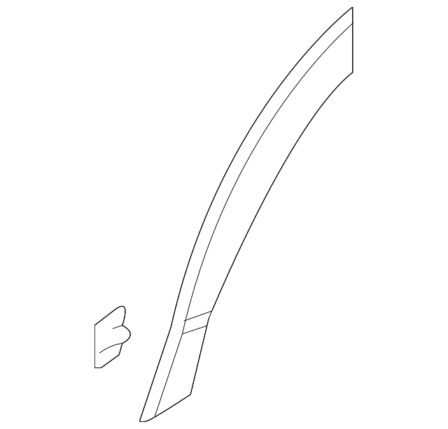 2016-2021 Honda Garnish, L Rear Door Wheel Arch 75395-TG7-A01 | Cheaper ...