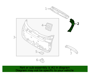 81740-N9000-NNB - Liftgate Trim 2022-2024 Hyundai Tucson | AutoNation Parts