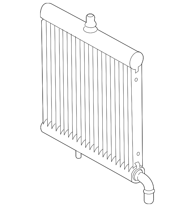 Genuine Radiator for 2016-2021 Land Rover | Land Rover Part# LR162114 ...