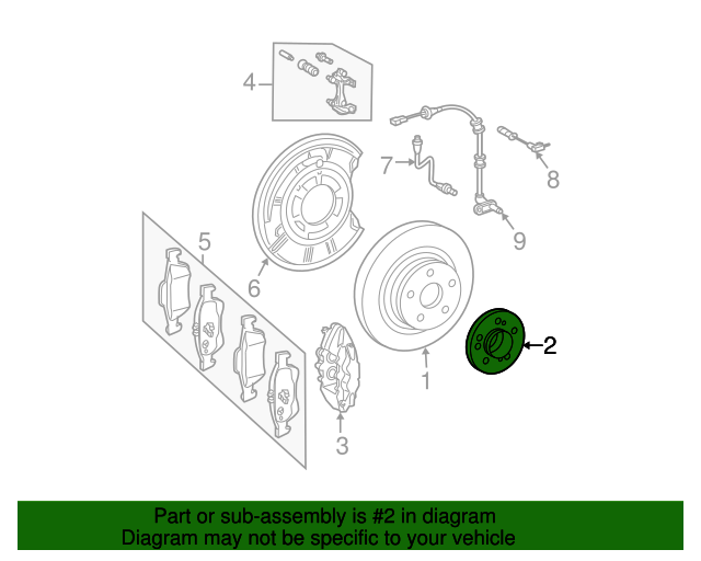 211-357-05-08 - Wheel Hub 2003-2020 Mercedes-Benz | AutoNationParts.com