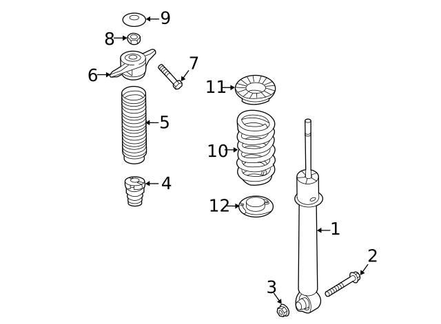 2020-2022 Kia Upper Mount 55310 S1100 Kia Parts Store Kia Wholesale ...