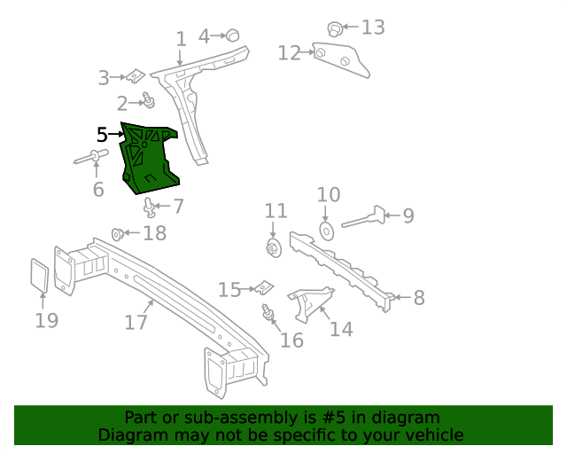 2020-2022 Mercedes-Benz A 35 AMG® Lower Support 177-885-84-03 | MB OEM ...