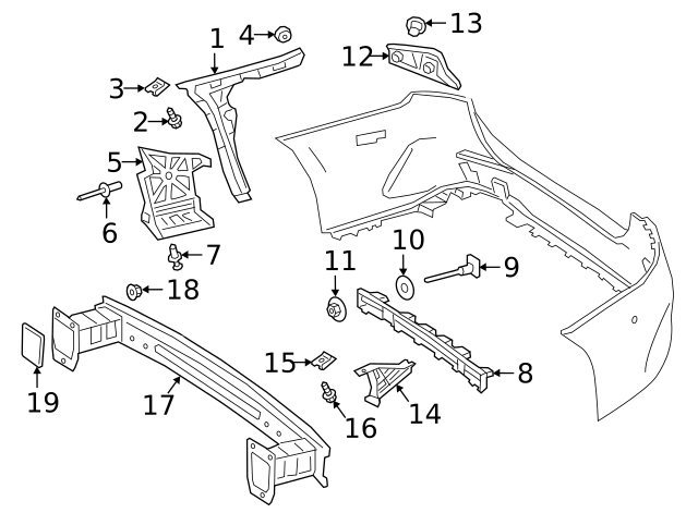 2020-2022 Mercedes-Benz A 35 AMG® Lower Support 177-885-84-03 | MB OEM ...