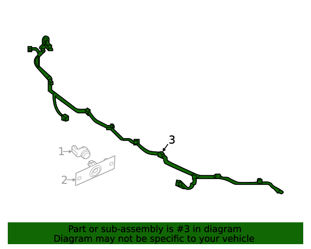 24033-9FU0A - Wire Harness 2019-2021 Nissan | Nissan Parts ...