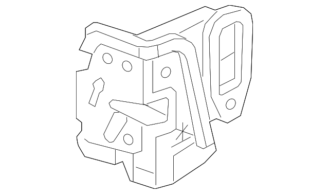 (Replaces 13537008) Passenger Side Rear Door Latch 13546591 GM ...