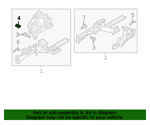 64495-S9000 - Upper Bracket 2020-2024 Kia Telluride | Genuine Kia Parts ...