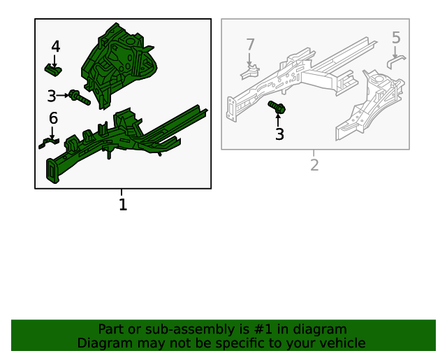 64600-S9000 - Apron Assembly 2020-2024 Kia Telluride | Kia.Parts Store