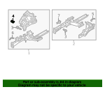 64495-S9000 - Upper Bracket 2020-2024 Kia Telluride | Genuine Kia Parts ...