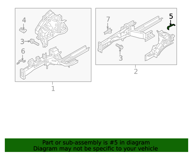 2020-2021 Kia Telluride Upper Bracket - Driver's Side (LH) 64493-S9000 ...