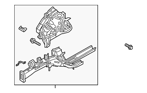 64600-S9000 - Apron Assembly 2020-2024 Kia Telluride | Kia.Parts Store
