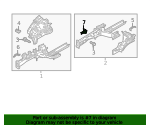64577-S9000 - Lower Bracket 2020-2024 Kia Telluride | Genuine Kia Parts