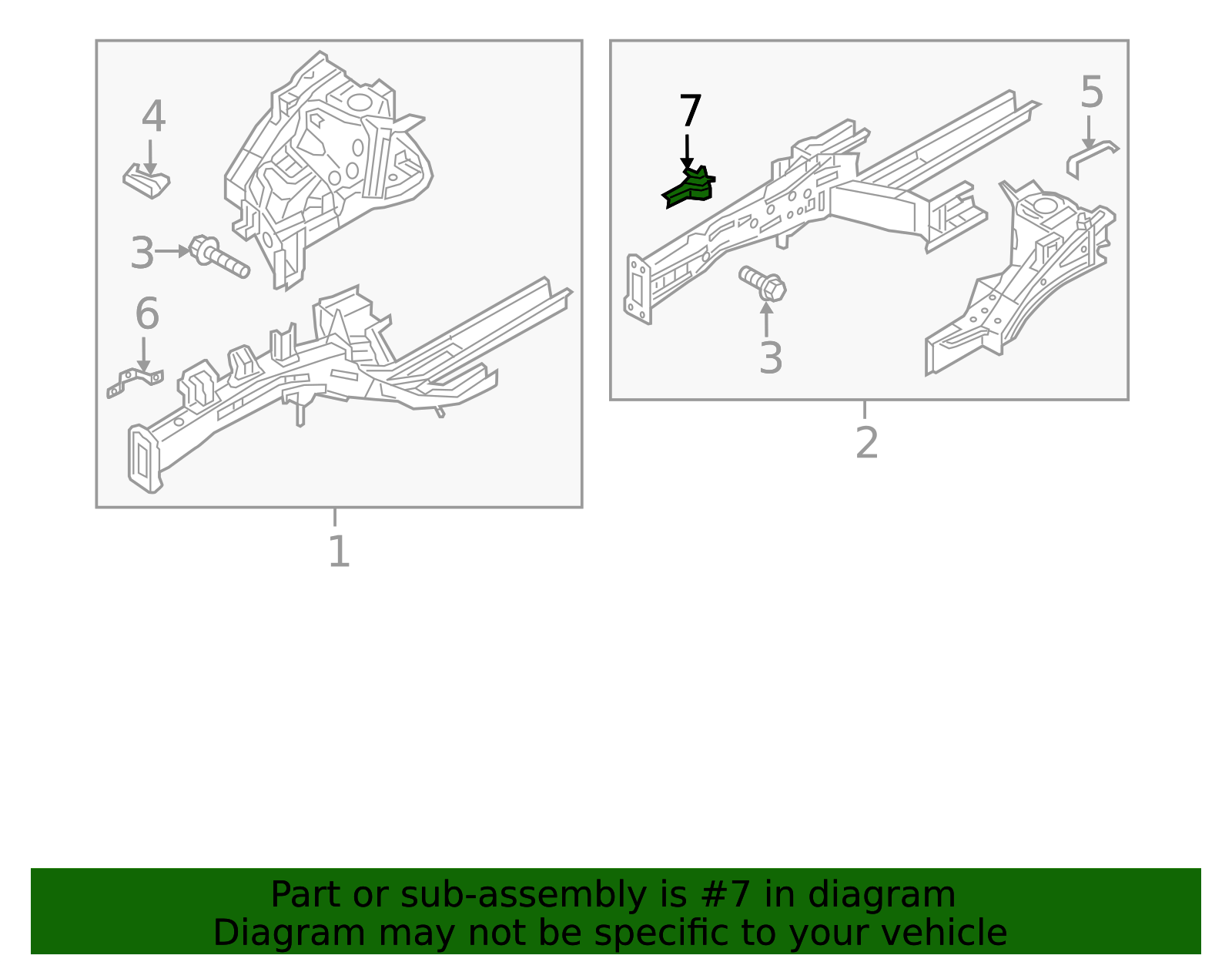 64577-S9000 - Lower Bracket 2020-2024 Kia Telluride | Genuine Kia Parts